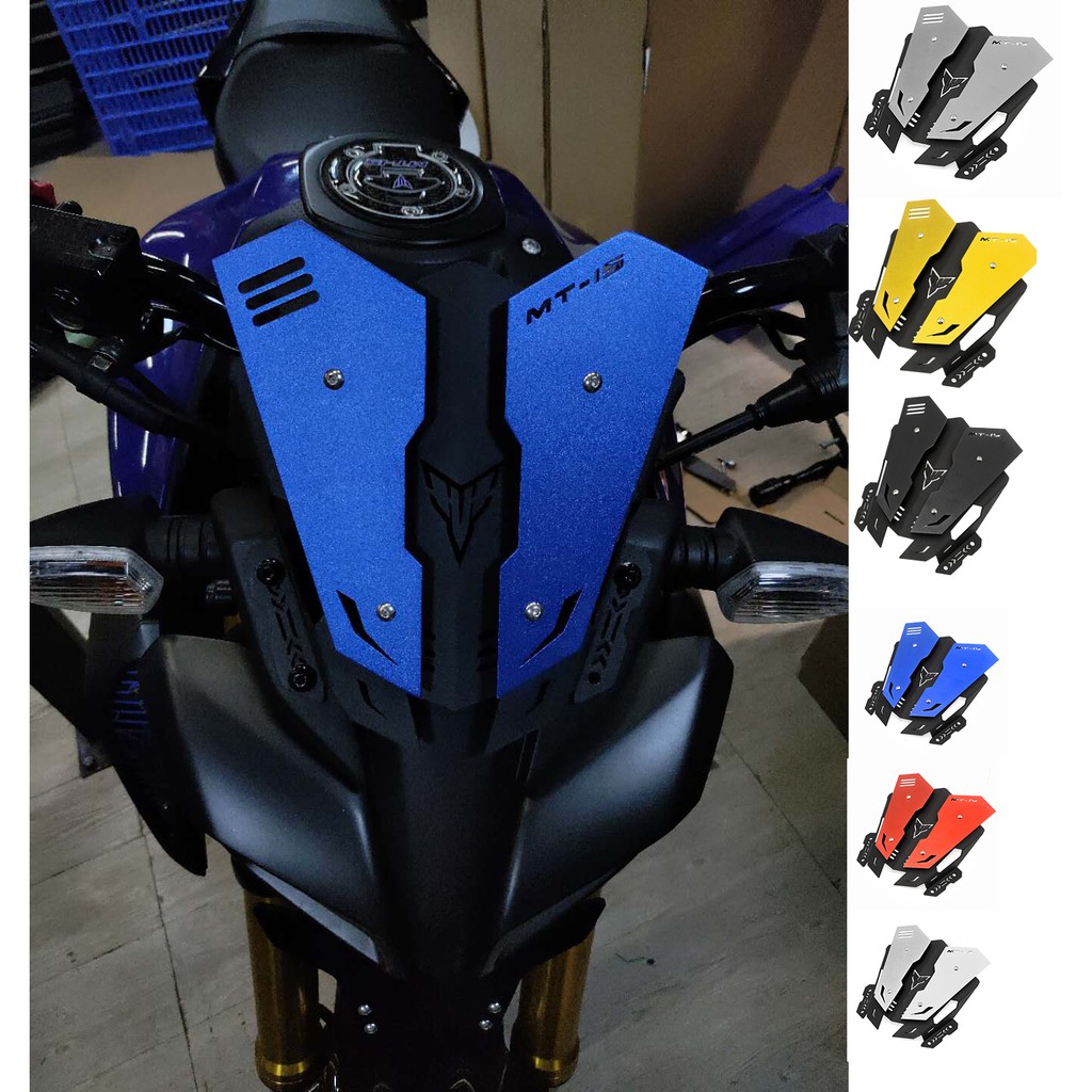 ★BDJ★Motorcycle MT15 Front Windshield Visor Deflector WindScreen for ...