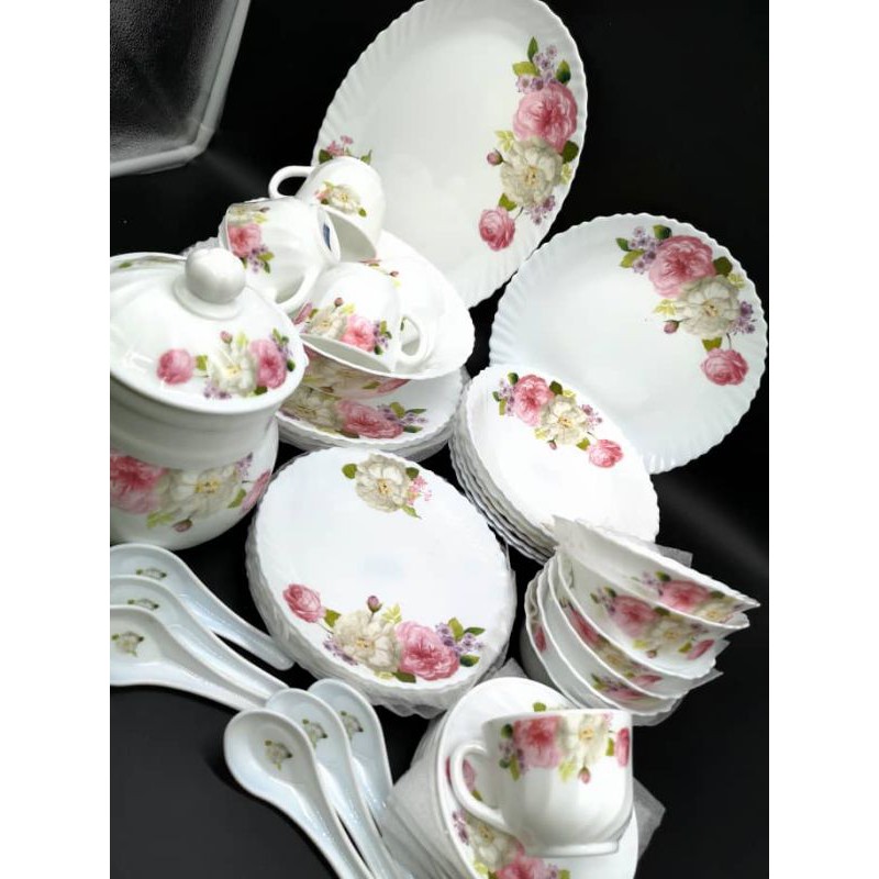 PINGGAN KACA 46PCS CORREL HG | Shopee Malaysia