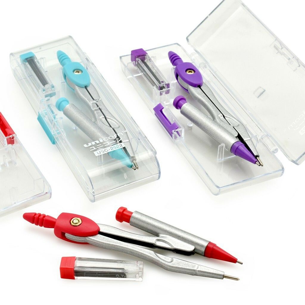 [UNICORN] UNICORN COMPASS SET MECHANICAL PENCIL 0.7 | Shopee Malaysia