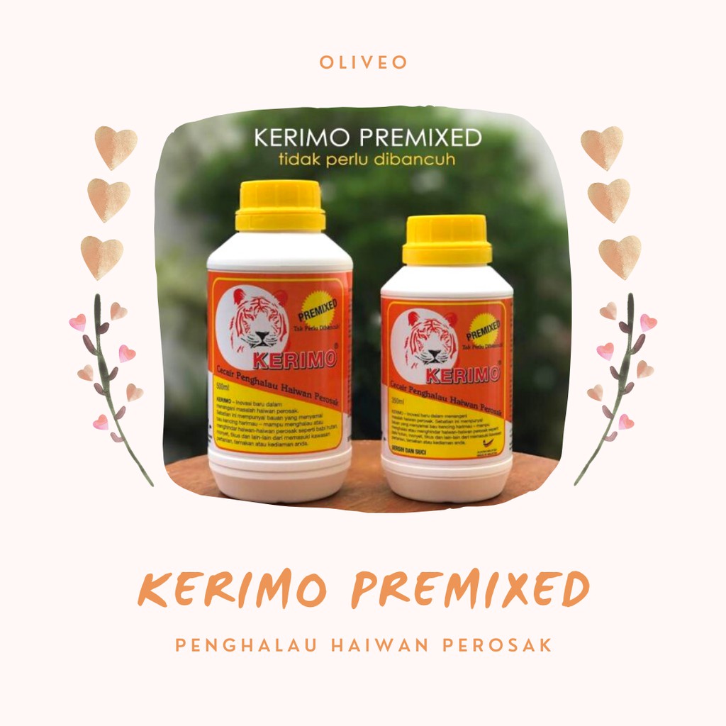 KERIMO PREMIXED - Penghalau Haiwan Perosak | Shopee Malaysia