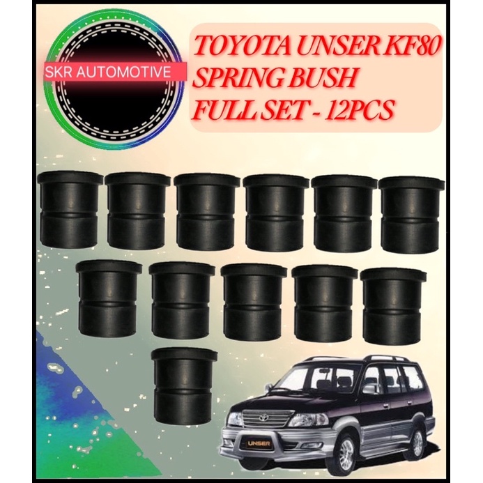 TOYOTA UNSER (KF80) SPRING BUSH SET (12 PCS) | Shopee Malaysia