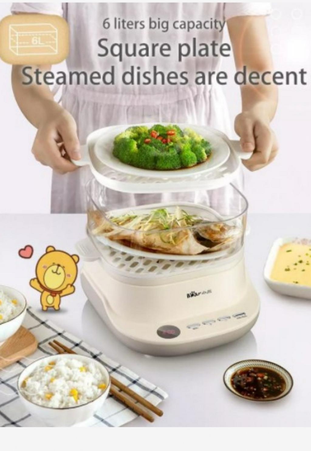 2-Layer Food Steamer | 6 Programs - Bear Malaysia