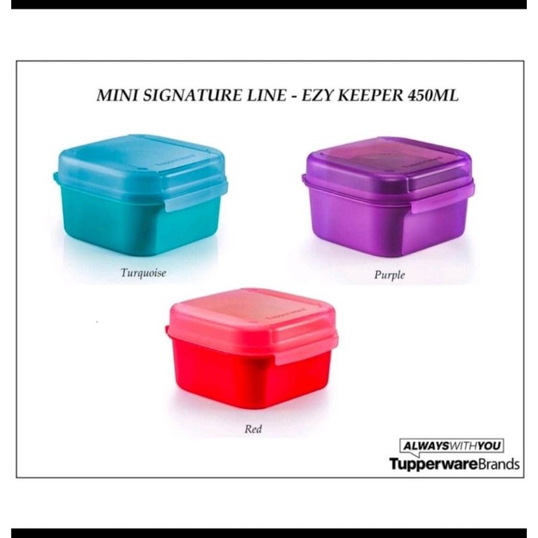 Tupperware Mini Signature Line 450 mL (1 pc) | Shopee Malaysia