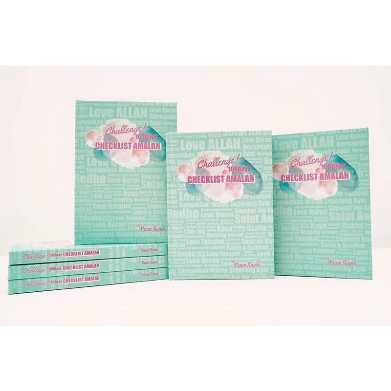 Buku Checklist Amalan 100 days Challenge | Buku Amalan Menjemput Rezeki ... Buku Checklist Amalan 100 days Challenge | Buku Amalan Menjemput Rezeki ...