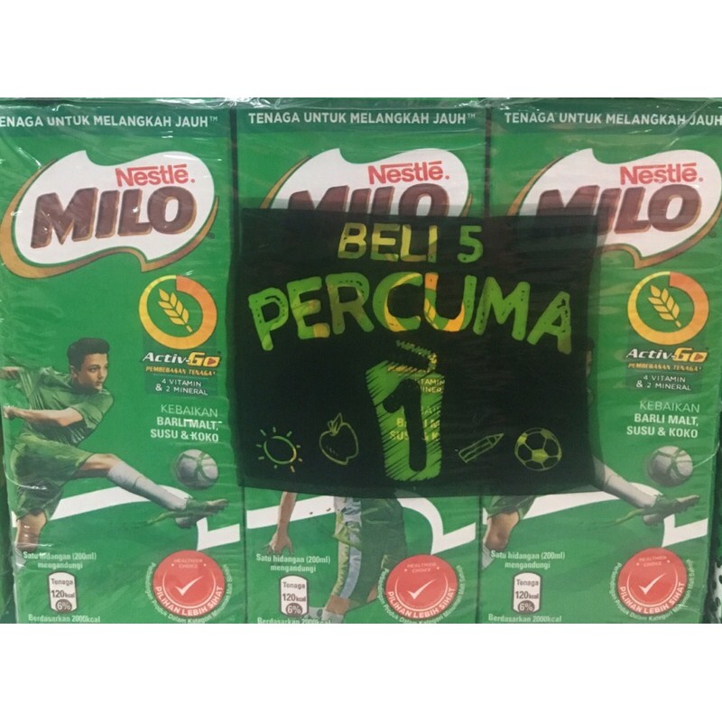 (READY STOCK)NESTLE MILO UHT 125ML/200ML/1L | Shopee Malaysia