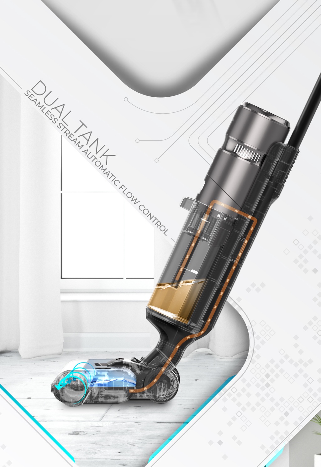 PERYSMITH SMART CORDLESS WET & DRY VACUUM CLEANER Ai9 - PerySmith Malaysia