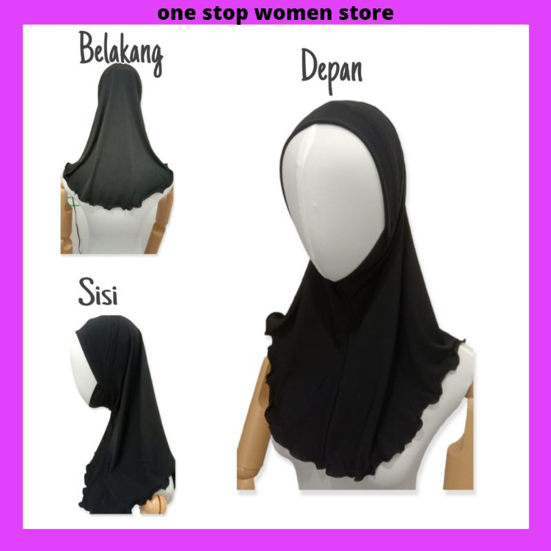 Anak Tudung Muslimah | Inner Neck Anti Tembam Berdagu | Tudung Sarung ...