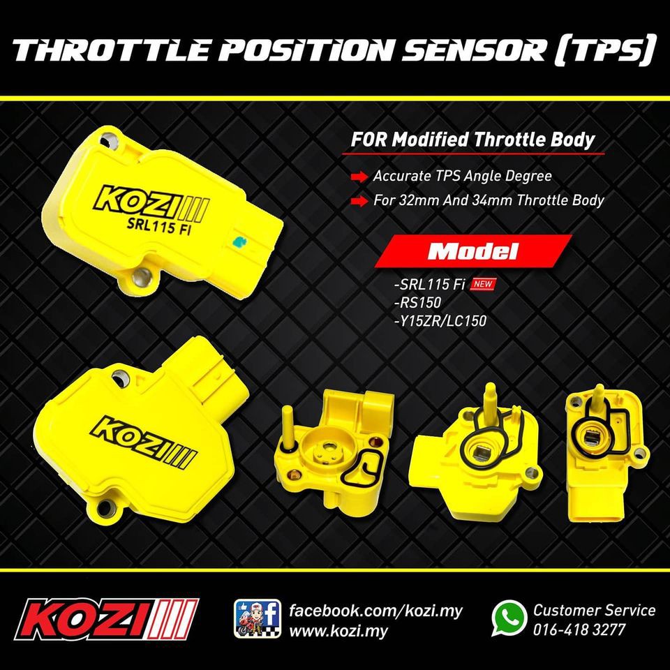 Kozi Racing Tps Y15ZR / SRL115FI V2 / RS150 / PCX150 / SYM RAIDER 125 ...
