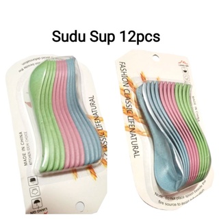 (Ready stock)12pcs Sudu plastik /Garfu plastik Plastic spoon plastic ...