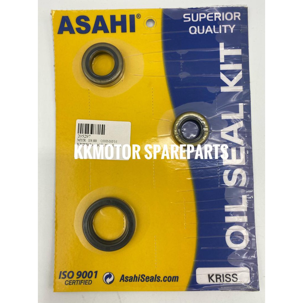 OIL SEAL MODENAS KRISS / KRISS-100 / DINAMIK / JAGUH / KARISMA / ELEGAN ...