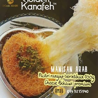[READY STOCK] Golden Kanafeh I Cook Arabs /kunafah/ konafa/kunafa ...