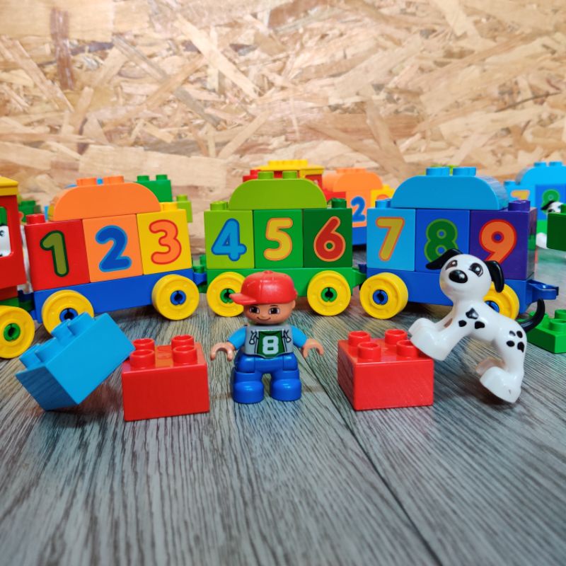 LEGO DUPLO NUMBER TRAIN (USED) | Shopee Malaysia