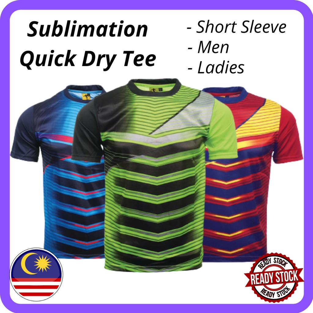 [Ready Stock] Baju Jersey Lelaki Dry Fit Sports Jersey | Shopee Malaysia