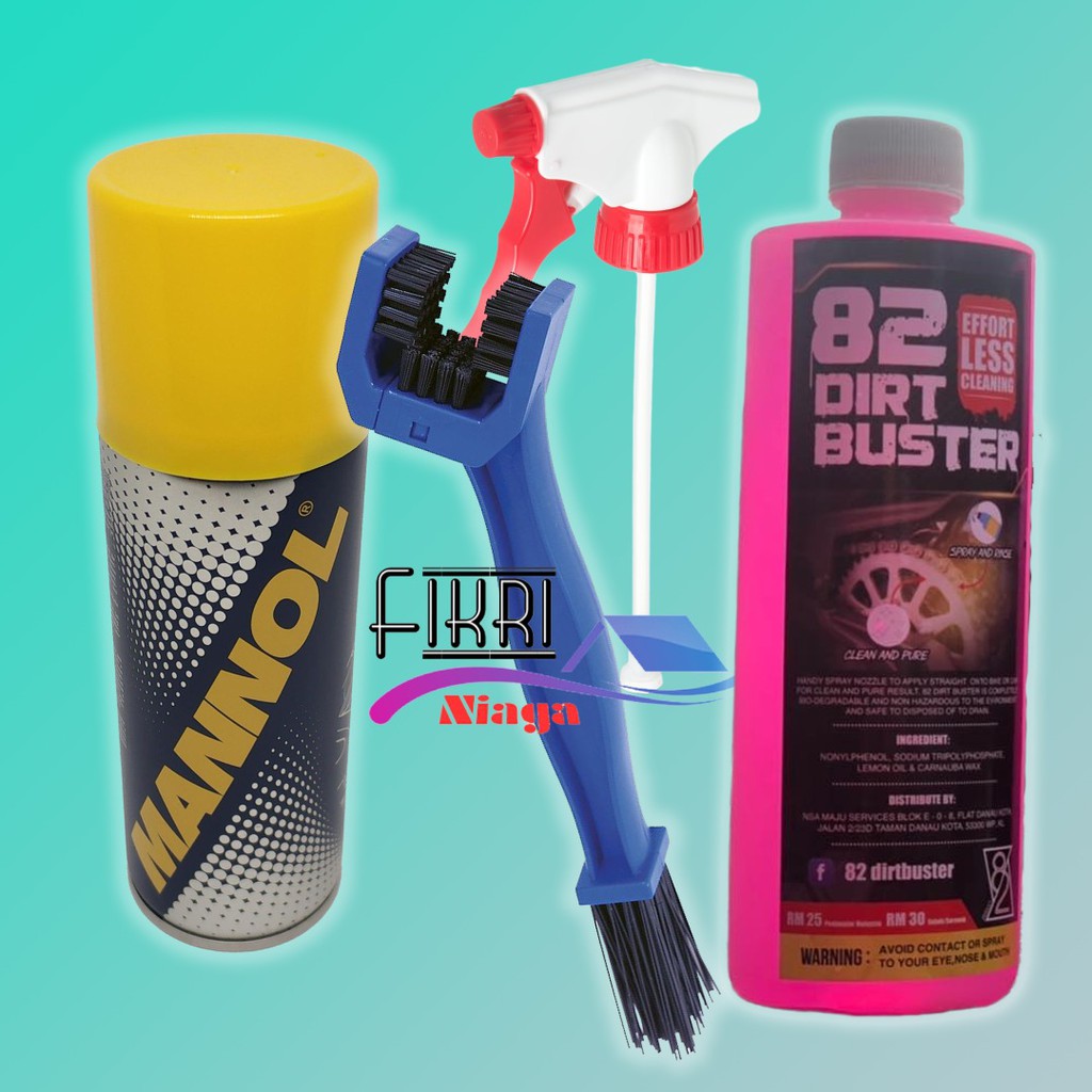 Set Pencuci Rantai Motosikal / Chain Cleaner Package (82 Dirt Buster ...