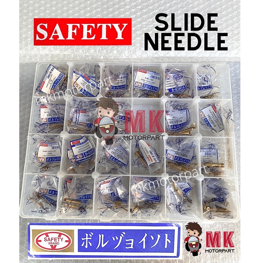 ( SAFETY ) SLIDE NEEDLE Yamaha / Honda / Kawasaki / Suzuki / Modenas ...