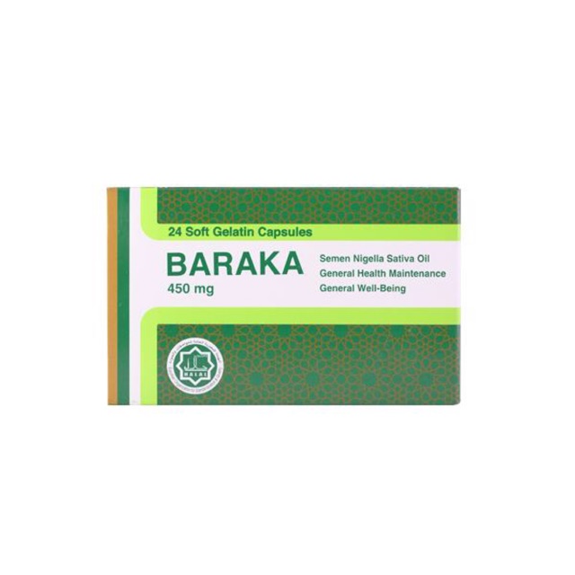 BARAKA HABBATUS SAUDA 450MG (SOFT GEL) | Shopee Malaysia