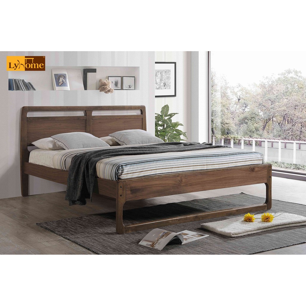 LYHOME|JESSE 92|Queen Bed frame/King bed frame/King bed size/katil king ...