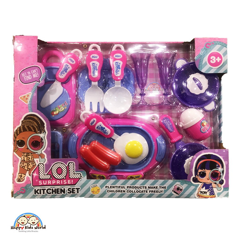 LOL Surprise Kitchen Set | Shopee Malaysia