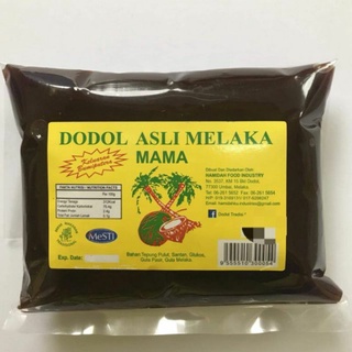 DODOL ASLI MAMA ORIGINAL 100% MELAKA 300g (Packaging Plastic) | Shopee ...