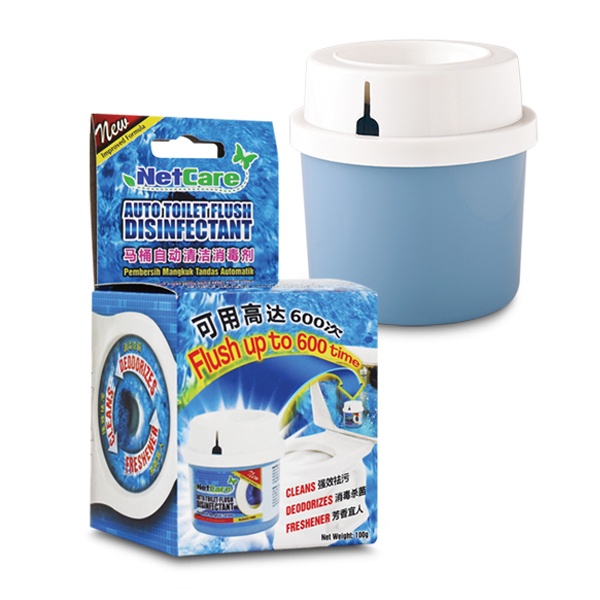 Netcare Automatic Toilet Flush Disinfectant (100g) | Shopee Malaysia