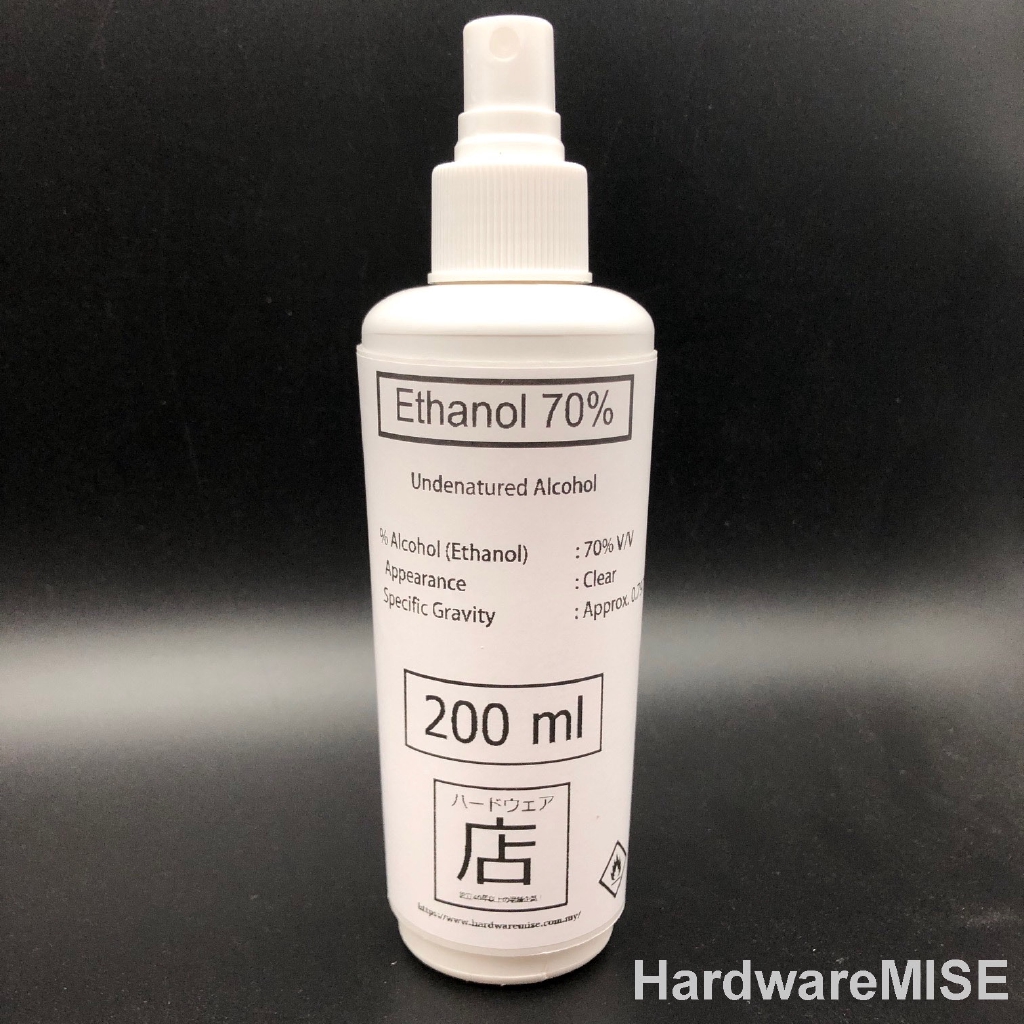Ethanol 70% Sanitizer Food Grade Undenatured Ethyl Alcohol Potable ...