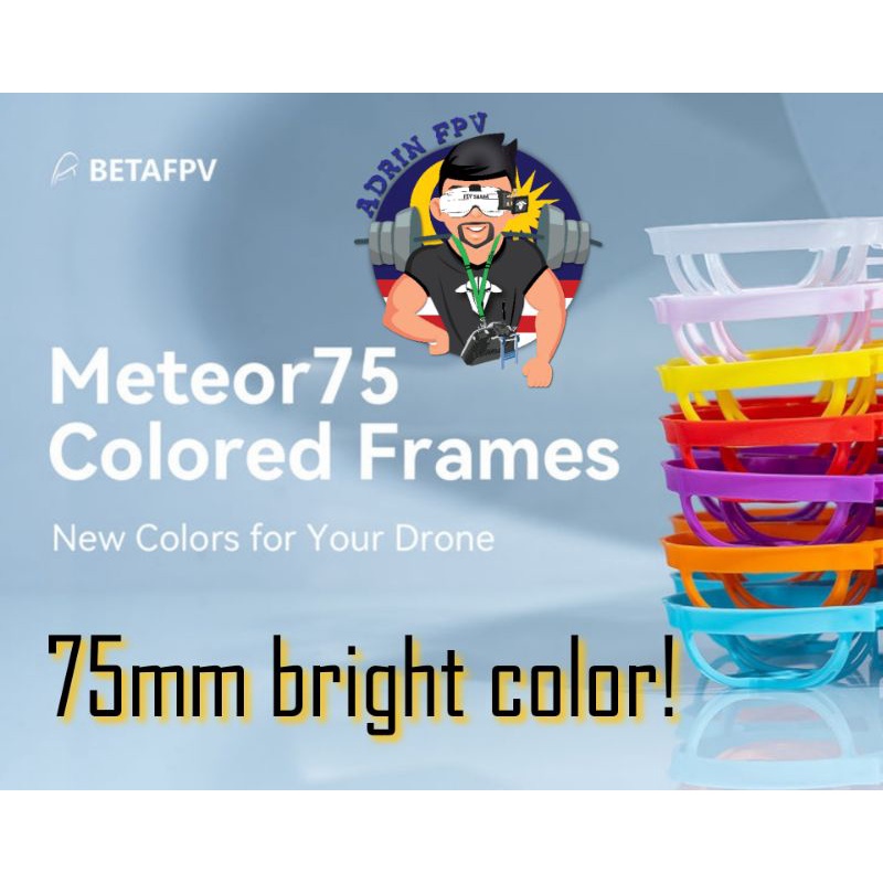 Betafpv Meteor75 75mm Micro Brushless Whoop Frame | Shopee Malaysia