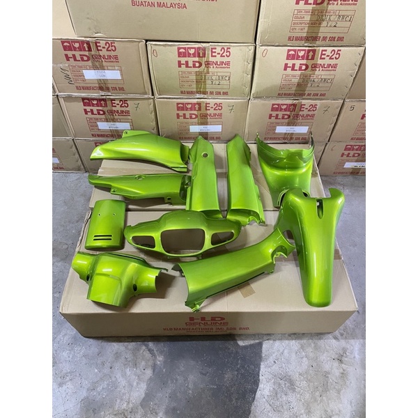 HLD BODY COVER SET MODENAS KRISS 1 KRISS1 >> GREEN / RED / BLUE / BLACK ...