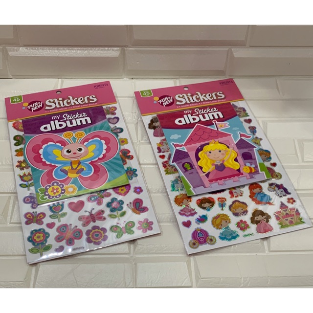 Fun & New Stickers My Sticker Album | Shopee Malaysia