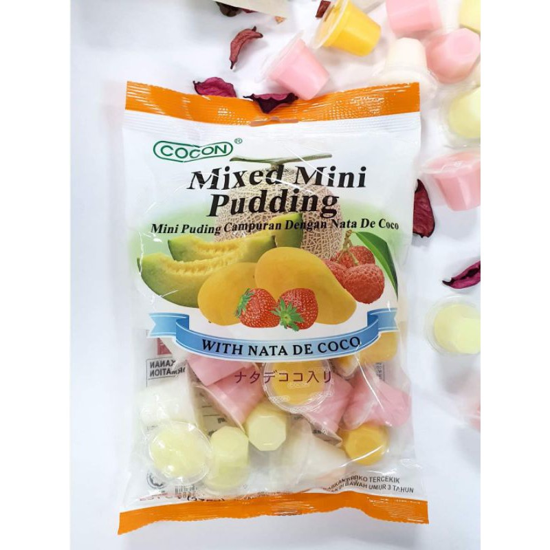 [FSC] Cocon Mixed Mini Pudding With Nata De Coco 25pieces | Shopee Malaysia