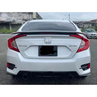 Honda Civic FC RS Spoiler Original Cutting Honda can upgrade to 6 led ...