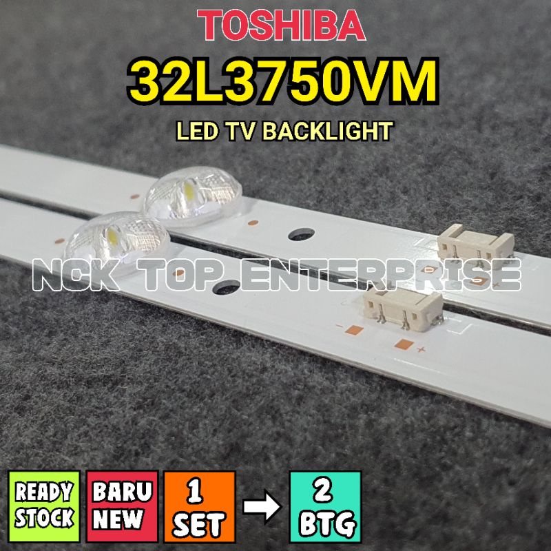 TOSHIBA 32L3750VM LED BACKLIGHT BARU / READY STOCK 32L3750 | Shopee ...