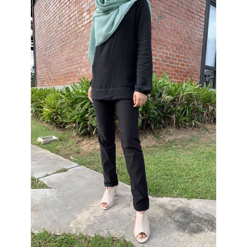 Seluar slack perempuan/stretchable slack pants/woman slack pants/seluar ...