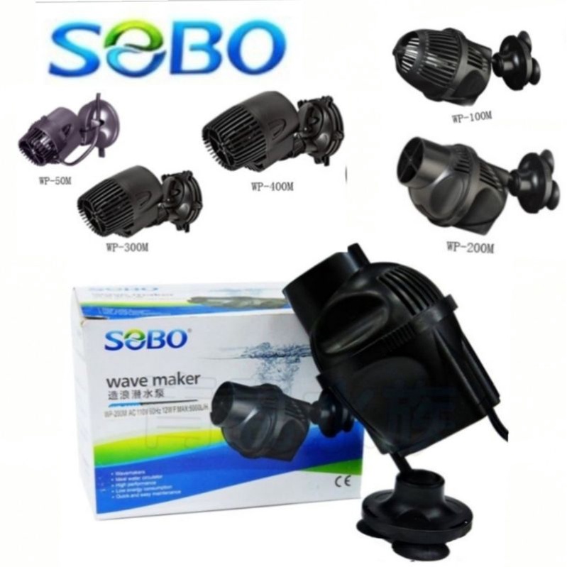 SOBO Tank Aquarium WaveMaker Surfer Silent with fresh water/sea water ...