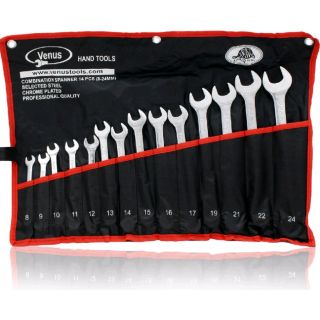 ORIGINAL VENUS 8-24mm Combination Wrench Spanner Set Tools Set 14 PCS ...