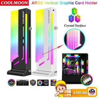 Coolmoon ARGB Graphic Card Stand Holder 5V 3Pin ARGB Sync GPU Vertical ...