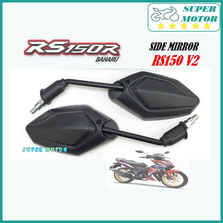SIDE MIRROR HONDA RS150R RS150 V1 V2 ORIGINAL MALAYSIA VERSION 1SET ...