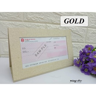 [READY STOCK] GLITTER CHEQUE FRAME/ FRAME CEK MAS KAHWIN/ DUIT HANTARAN ...