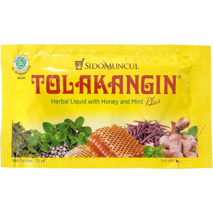 TOLAK ANGIN HERBAL LIQUID WITH HONEY AND MINT (1 SACHET X 15ml ...