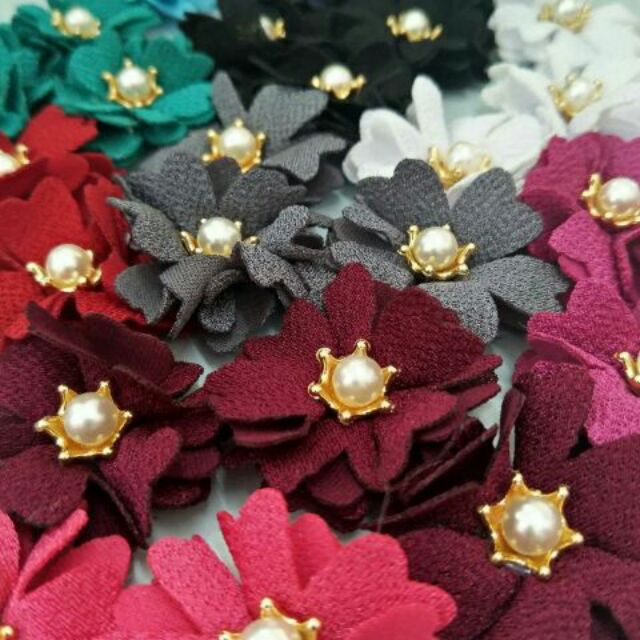 BUNGA 3D / PEARL 3D FLOWER (3 PCS) | Shopee Malaysia