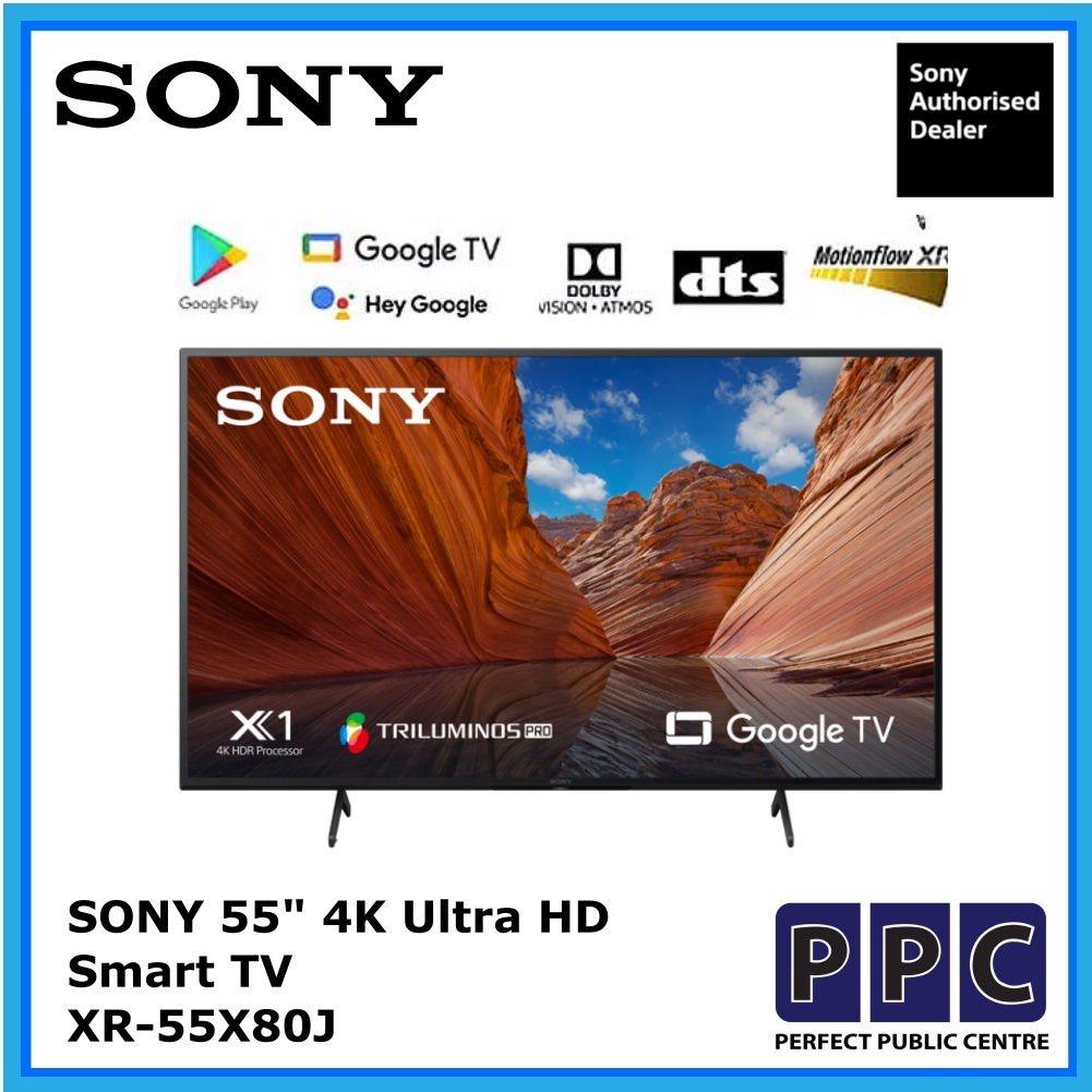 Sony 55" X80J KD-55X80J KD55X80J 55X80J 4K UHD HDR Smart TV | Shopee ...
