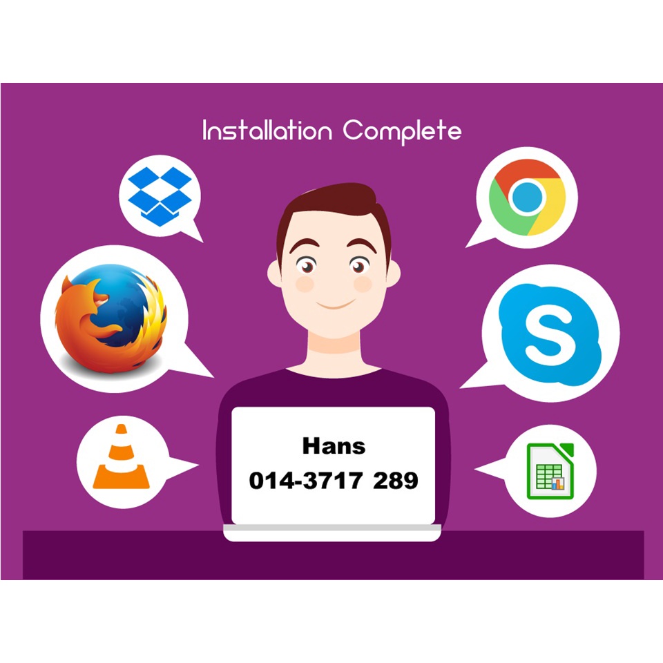 Basic Software Installation Service Package For PC / Laptop | Shopee ...