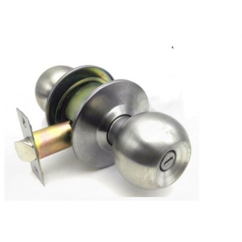TOILET CYLINDRICAL LOCK / TOMBOL LOCK UTK TANDAS (KEYLESS LOCK ...