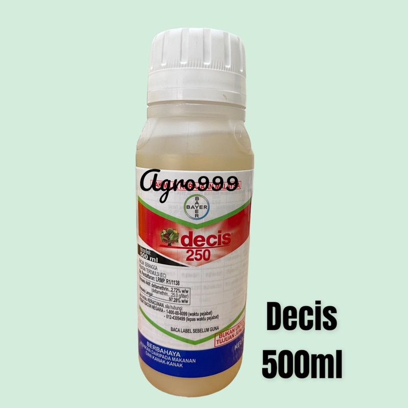 500ml Decis 250 Deltamethrin 2.8% Insecticide Racun Serangga Bayer ...