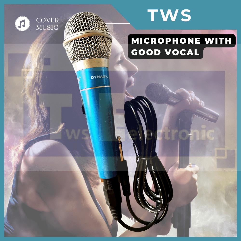 TWS Microphone 2022-QQ BLUE | Shopee Malaysia