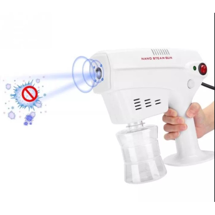 Ready Stock Portable Nano Steam Gun with Blue light Hydrating Spray ...