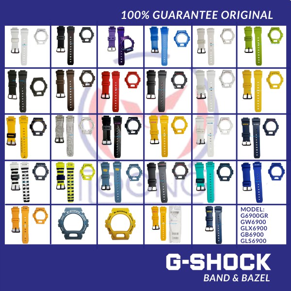 [ORIGINAL] G-SHOCK G6900gr Gw6900 kermit Glx6900 Gb6900 Gls6900 BAND ...