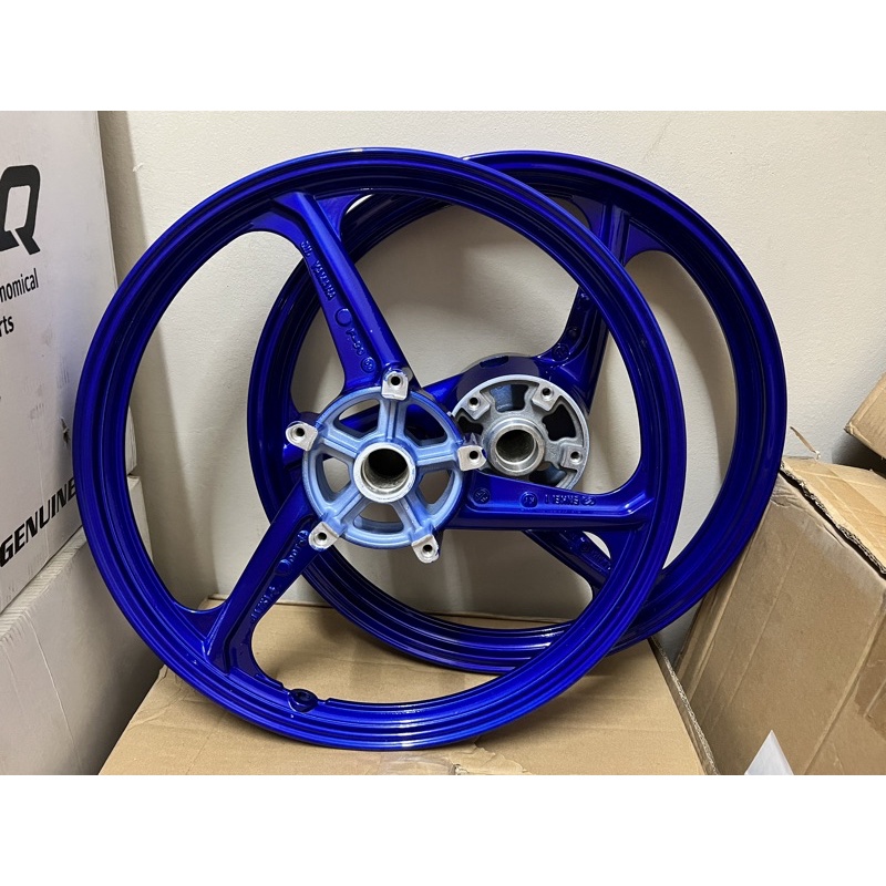 SPORT RIM ##RIM SPORT (3L/3 BATANG) - Y15ZR (ENKEI) BlueGp/Matt BK)(FRONT/140,REAR/160) | Shopee ...