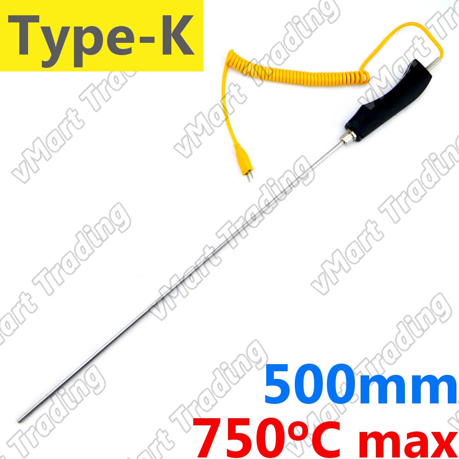 Type K Handheld Thermocouple with 5x500mm Probe | Shopee Malaysia