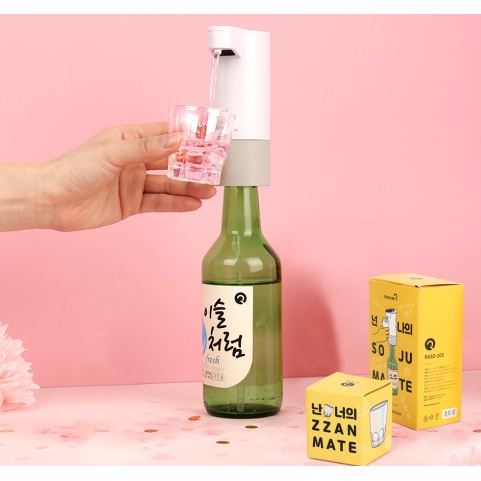 ROYCHE Sojumate Automatic Soju Dispenser Includes 1 Soju Glass, Deco ...