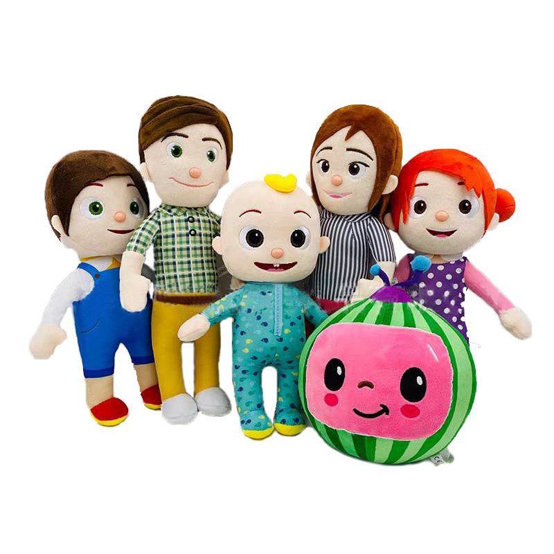 15/25/26/30CM Cocomelon Plush Toy Soft Cocomelon JJ Family JJ ...